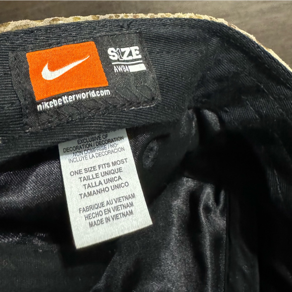 Kobe Nike Snake Mamba Print Leather Hat - Gem